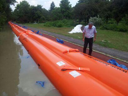inflatable dams flood control